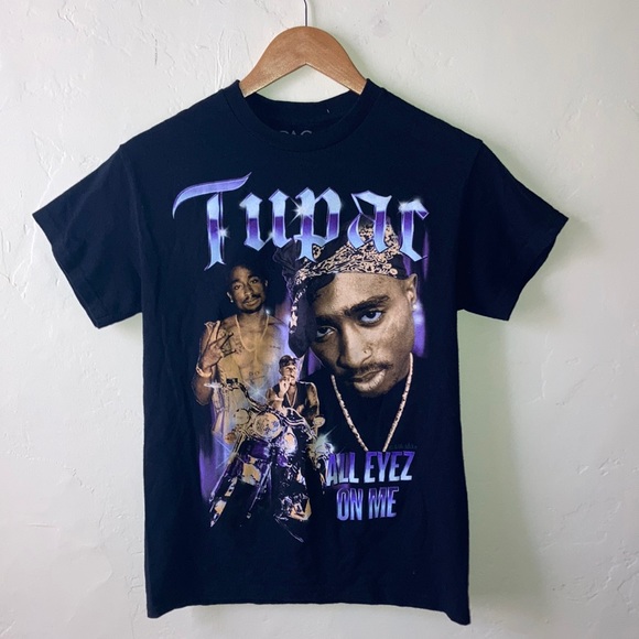 2Pac | Shirts | Tupac Shakur 2pac Black Size Small 0 Cotton Mens Tee ...
